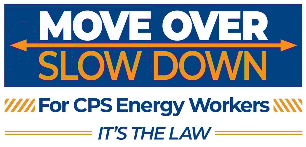 PSA: Move Over and Slow Down for CPS Energy Workers and Vehicles
